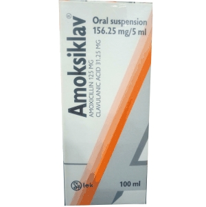 AMOKSIKLAV ORAL SUSPENSION 156.25 mg/5 ml | Grams Pharmacy