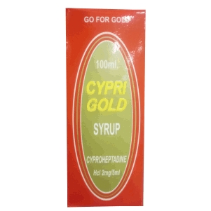 CYPRI GOLD SYRUP 100ml | Grams Pharmacy