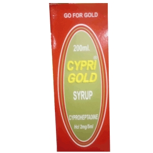 CYPRI GOLD SYRUP 200ml | Grams Pharmacy