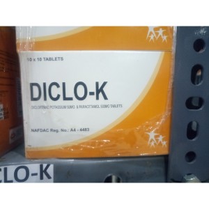 DICLO-K 10 x 10 | Grams Pharmacy