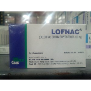 LOFNAC SUPPOSITORY | Grams Pharmacy