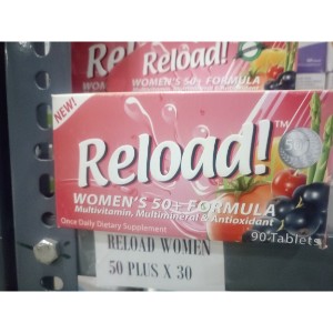 RELOAD WOMEN 50+ FORMULA x90 | Grams Pharmacy
